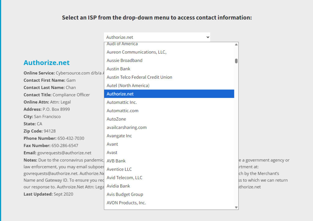 My Work – ISP List – Christine Lee